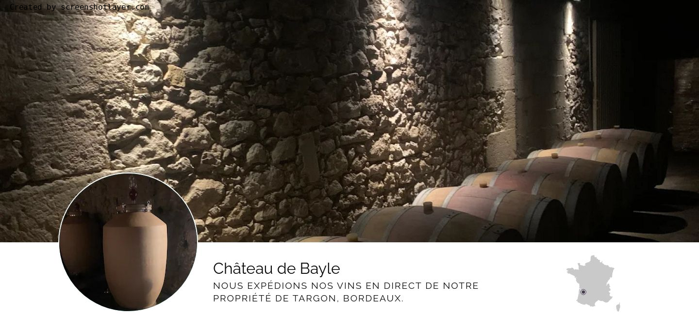 Château de Bayle - Achat en direct de nos vins