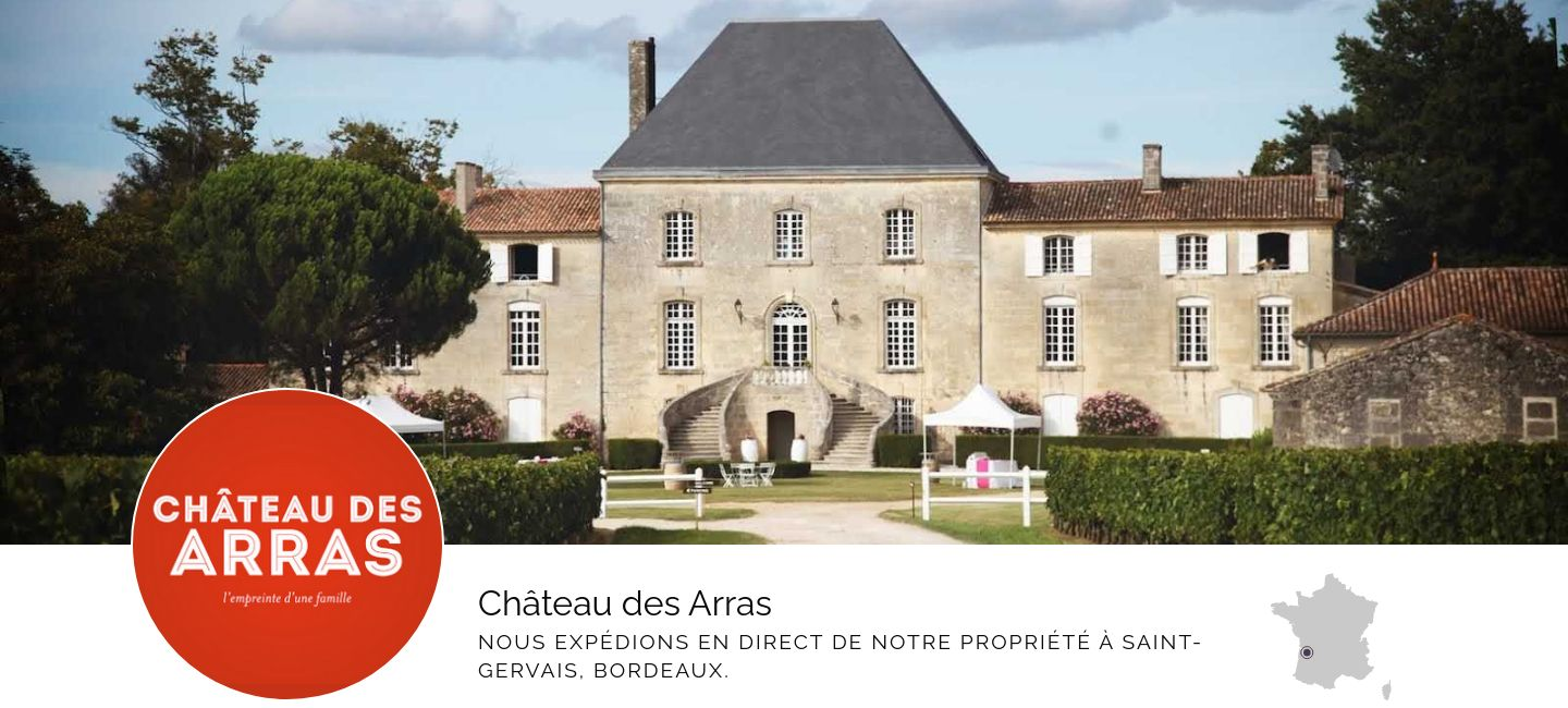 Château des Arras - We ship to EU, UK and US